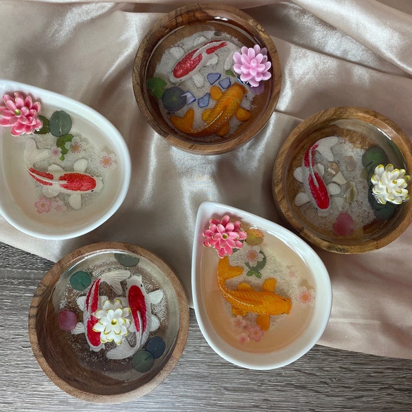 Resin Koi Fish - Etsy