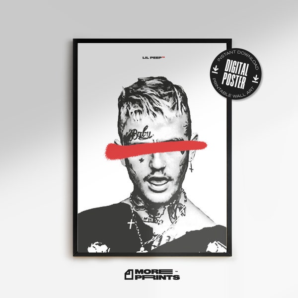 Lil Peep Poster - Etsy