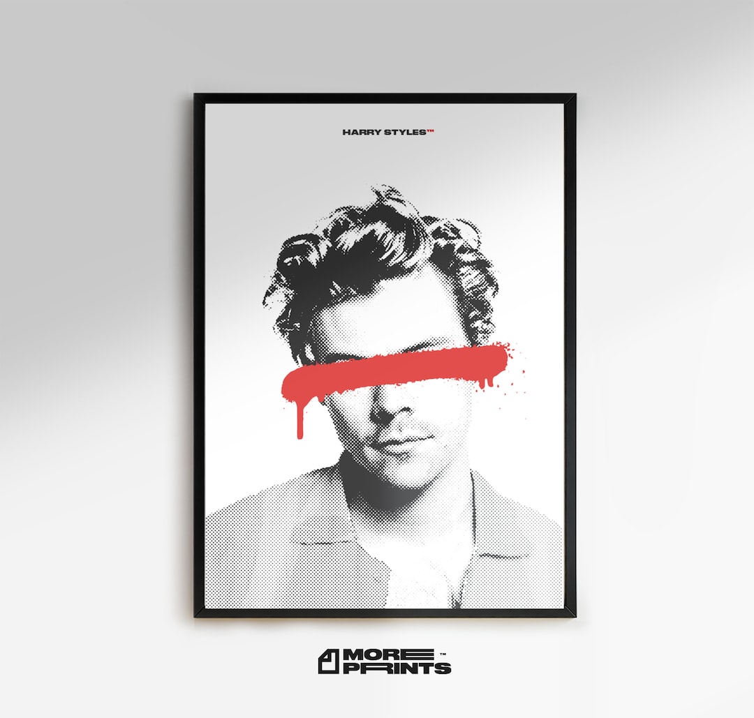 HARRY STYLES Portrait Poster / Digital Poster / Music Poster / - Etsy ...