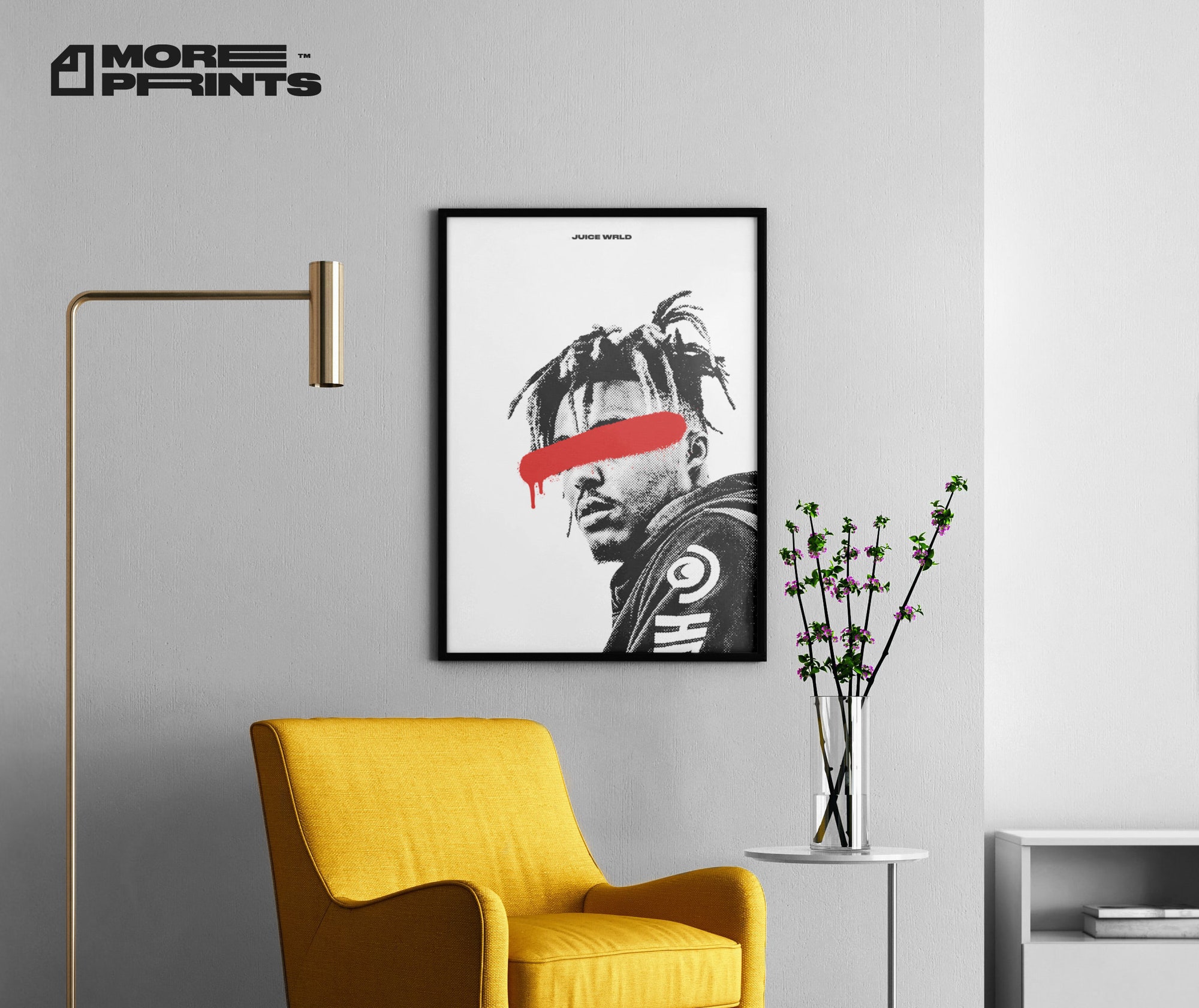 RAPPER POSTER / Digital Rap Wall Decor Poster / HipHop Music Poster