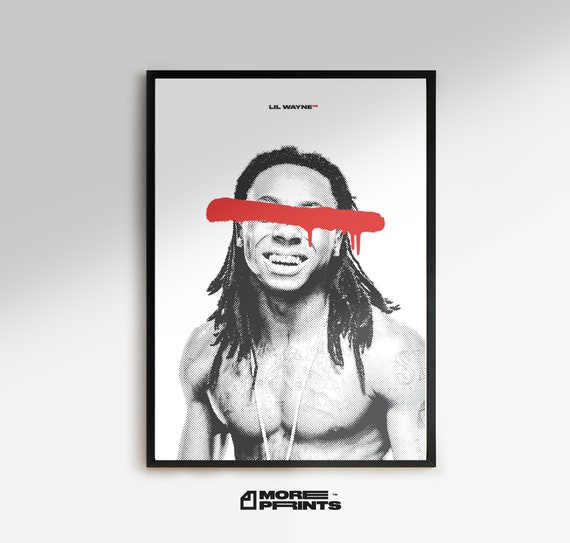 Prints Art & Collectibles SAINt JHN portrait poster HipHop Wall Decor ...