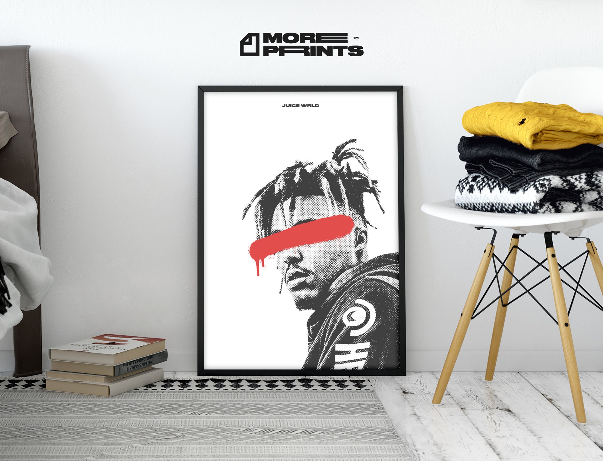 RAPPER POSTER / Digital Rap Wall Decor Poster / HipHop Music Poster
