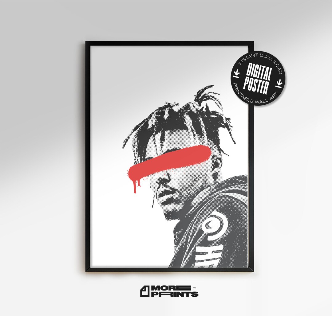 RAPPER POSTER / Digital Rap Wall Decor Poster / Hiphop Music Poster ...