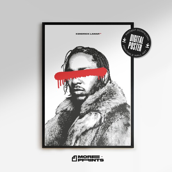 Kendrick Lamar Poster - Etsy