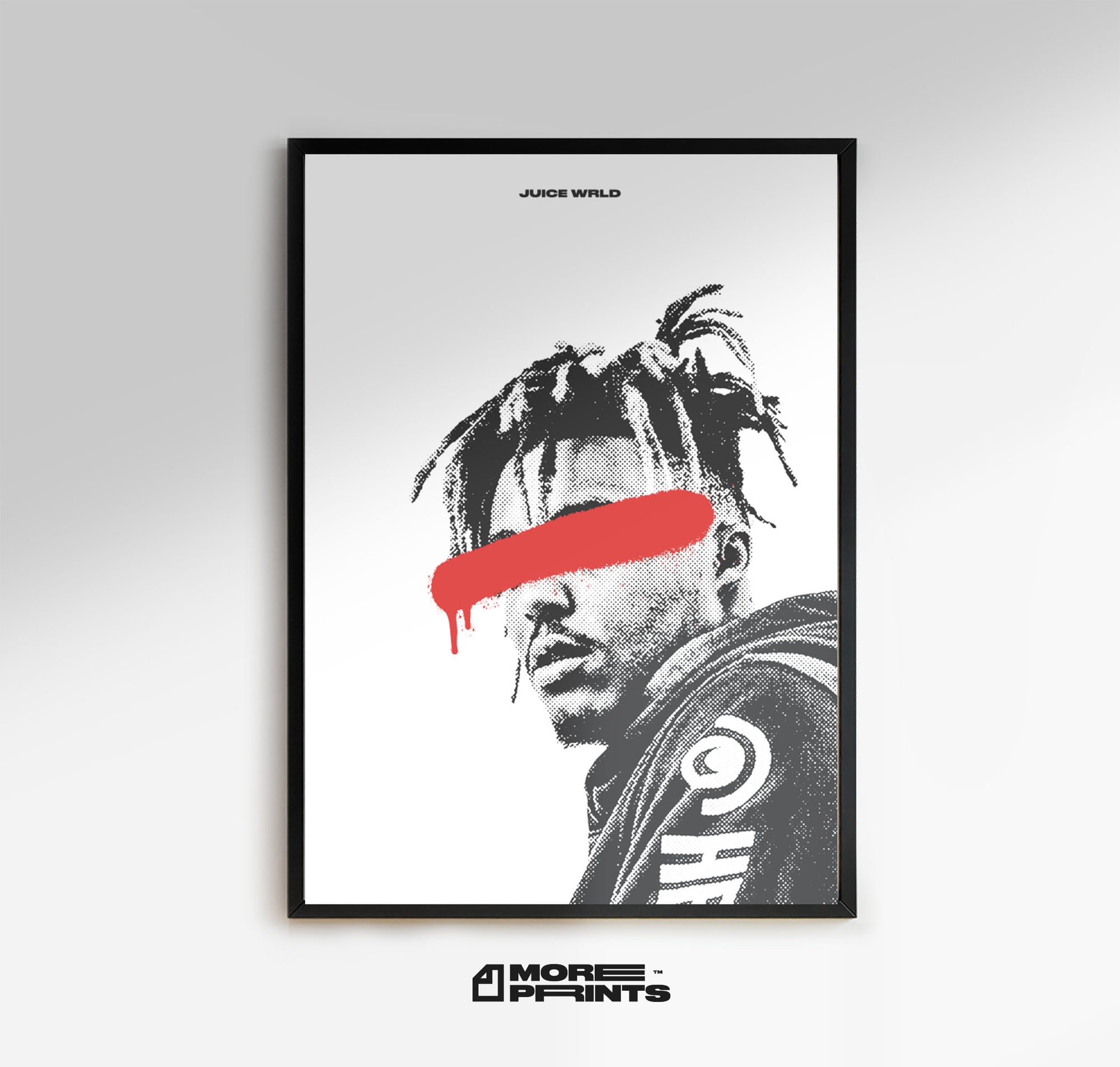 RAPPER POSTER / Digital Rap Wall Decor Poster / HipHop Music Poster