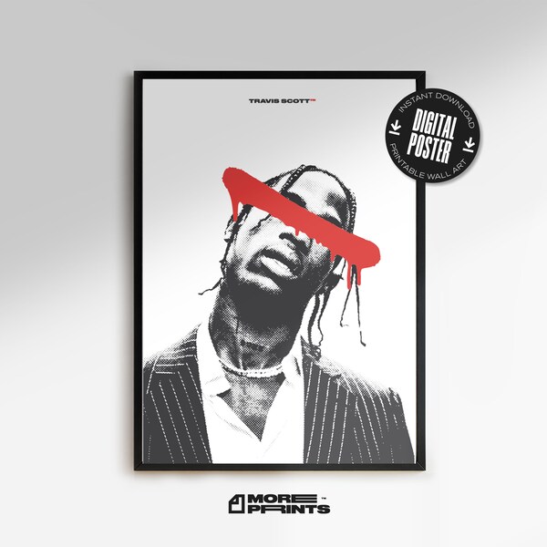 Travis Scott Poster Printable - Etsy