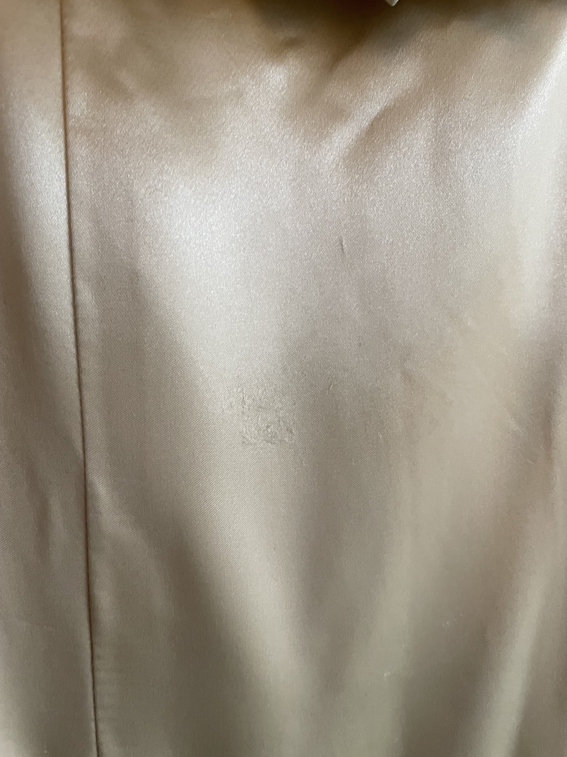 1940s Basque Waist Gold Satin Gown by Maurer Original - Etsy