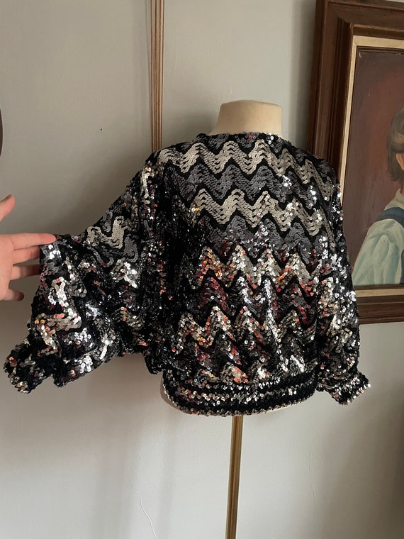 vintage batwing top 80s - Gem