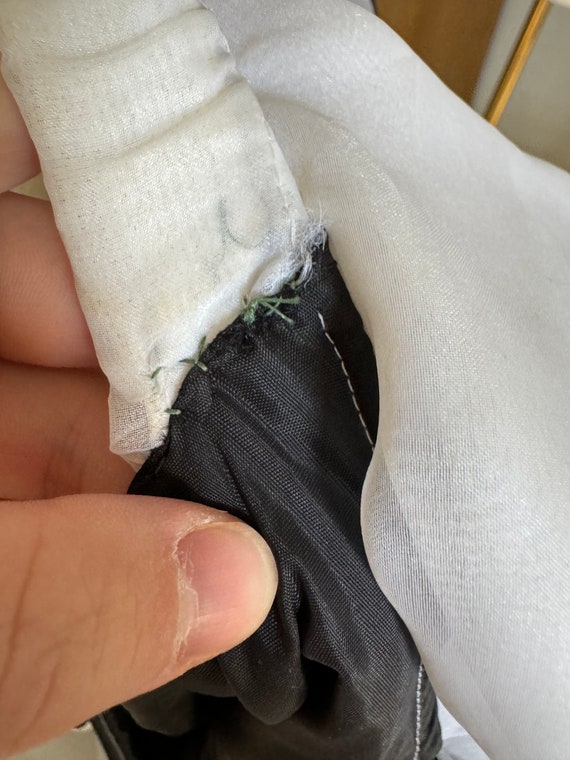 80s/90s Steven Stoller Velvet Wiggle Dress with Overs… - Gem