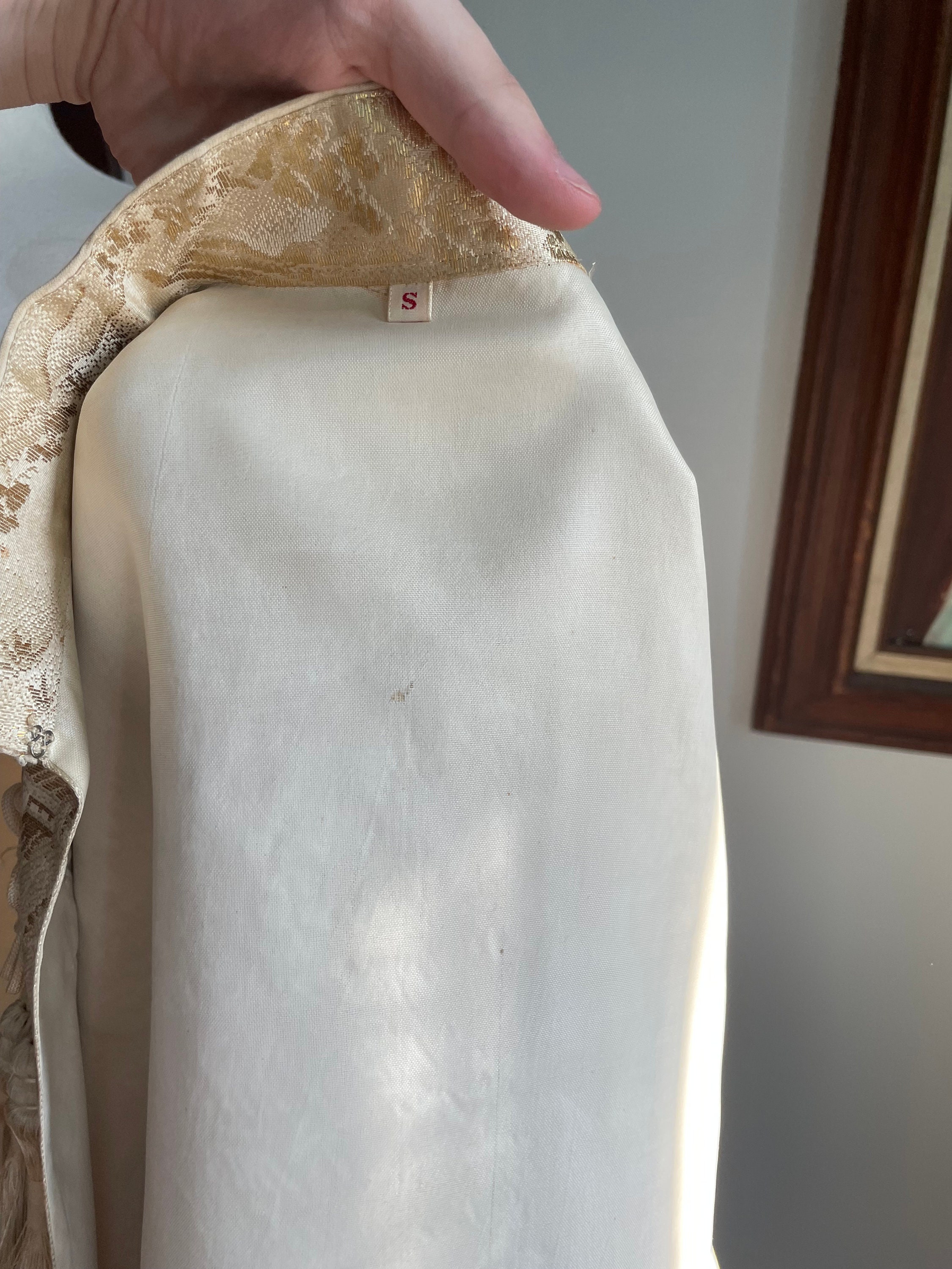 1950s Silk Hostess Jacket With Tassels - Etsy