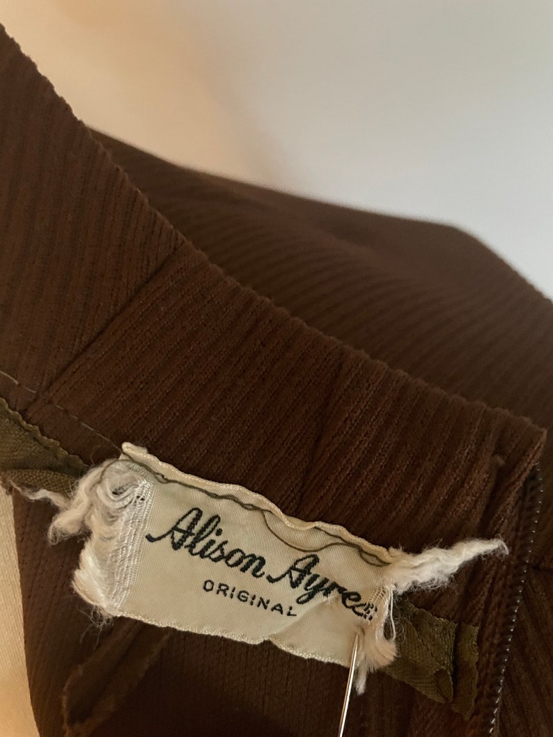 Vintage 60s/70s Alison Ayres Dress - Etsy