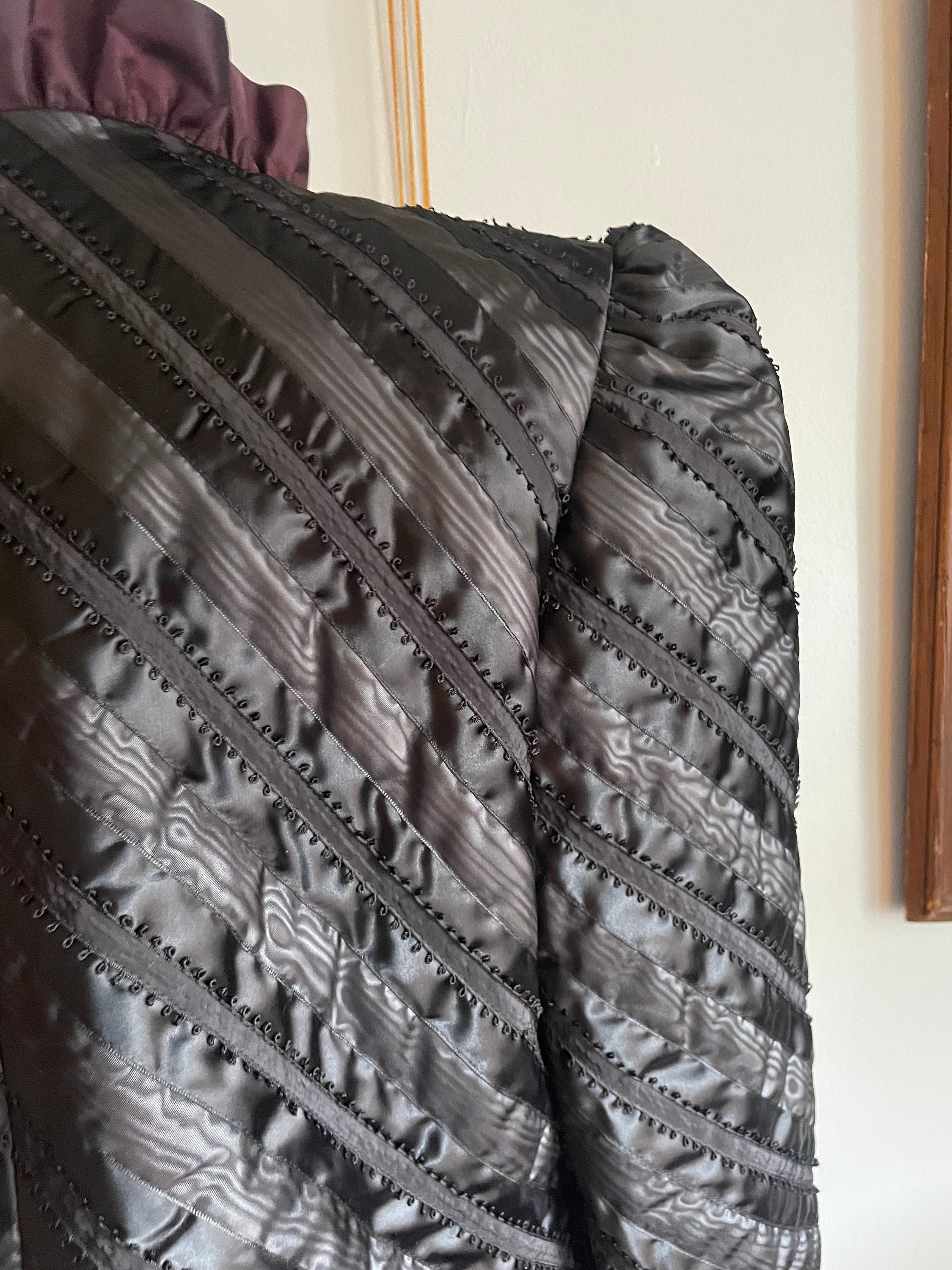 Vintage Edwardian Revival Jacket With Ruffle Collar - Etsy