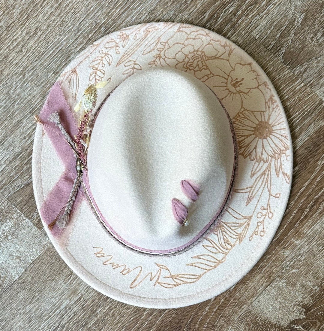 Custom Laser Engraved Mama Hat | Laser Engraved Wide Brim Hat | Custom ...