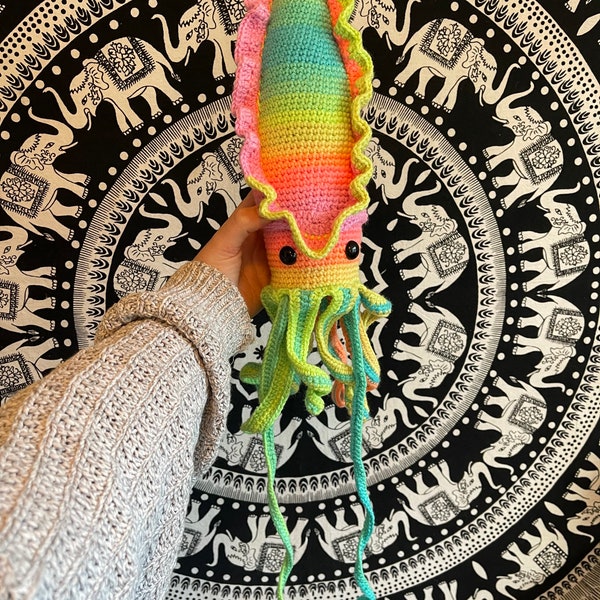 Stuffed Animal Squid - Etsy