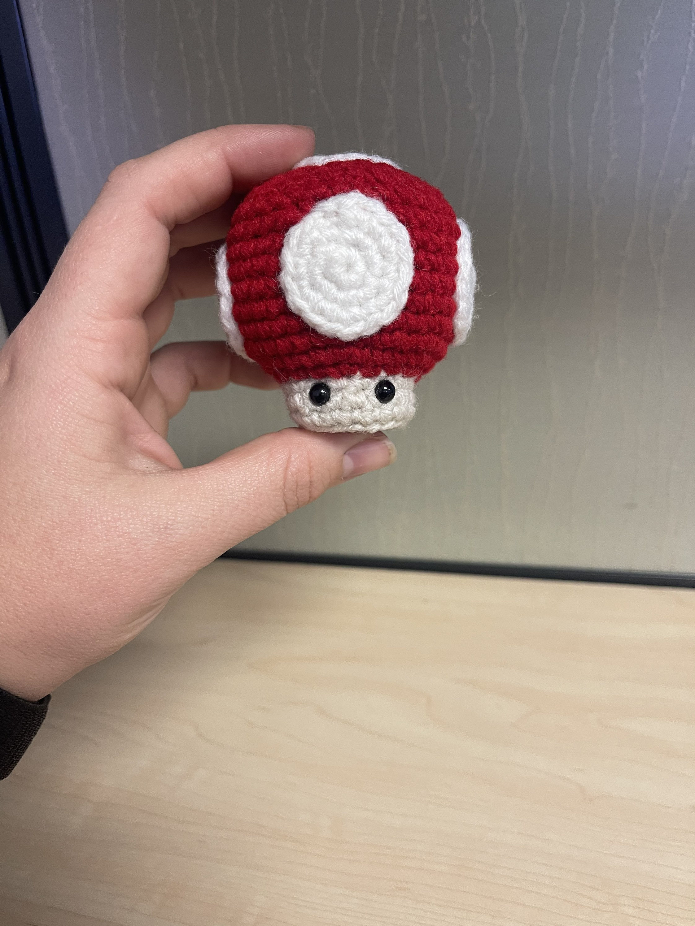 Super Mario Crochet Mushrooms - Etsy