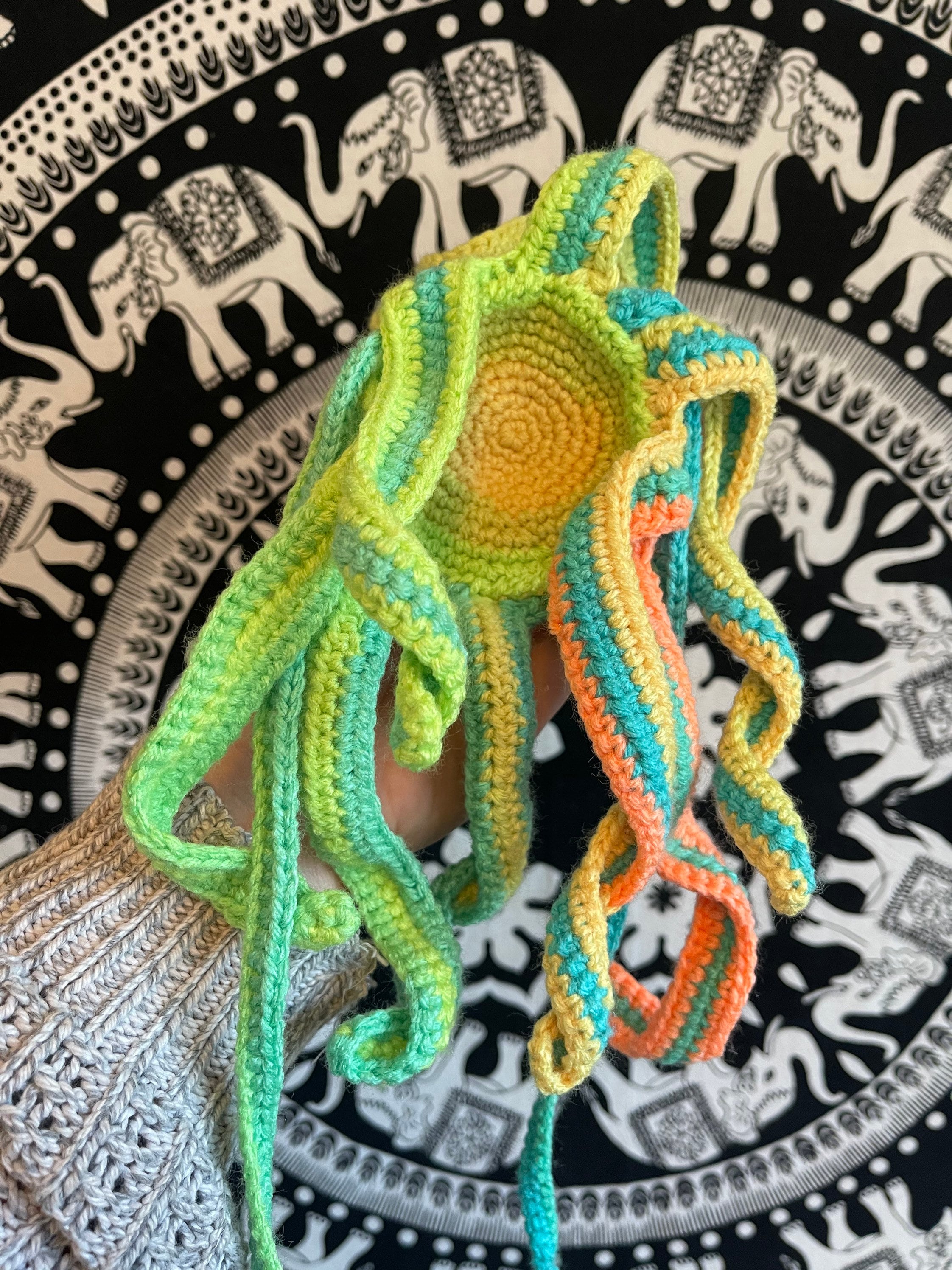 Bubbles the Giant Squid: Handmade Crochet Stuffed Animal - Etsy