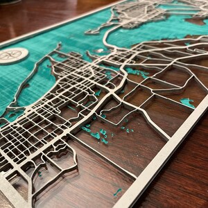 Custom 3D City Maps - Etsy