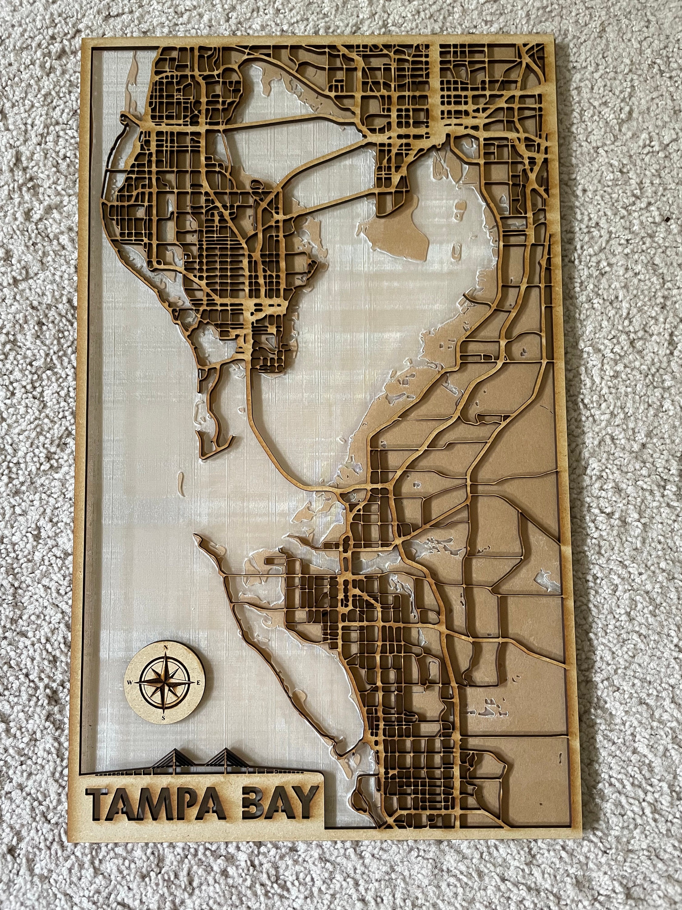 Custom 3D City Maps - Etsy