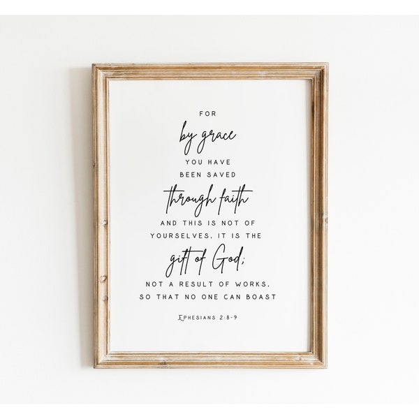 Ephesians 2 8 - Etsy