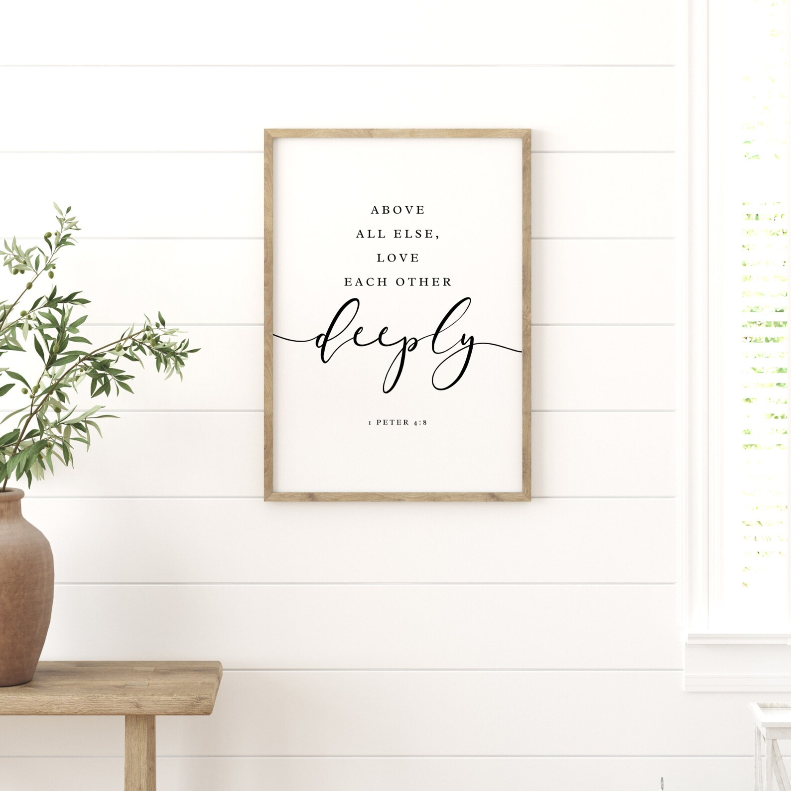 1 Peter 4:8 Above All Else Love Each Other Deeply | Modern Scripture ...