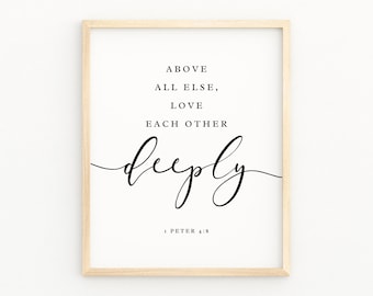 Above All Else Love Valentine's Day Ready to Press Transfers Direct to ...