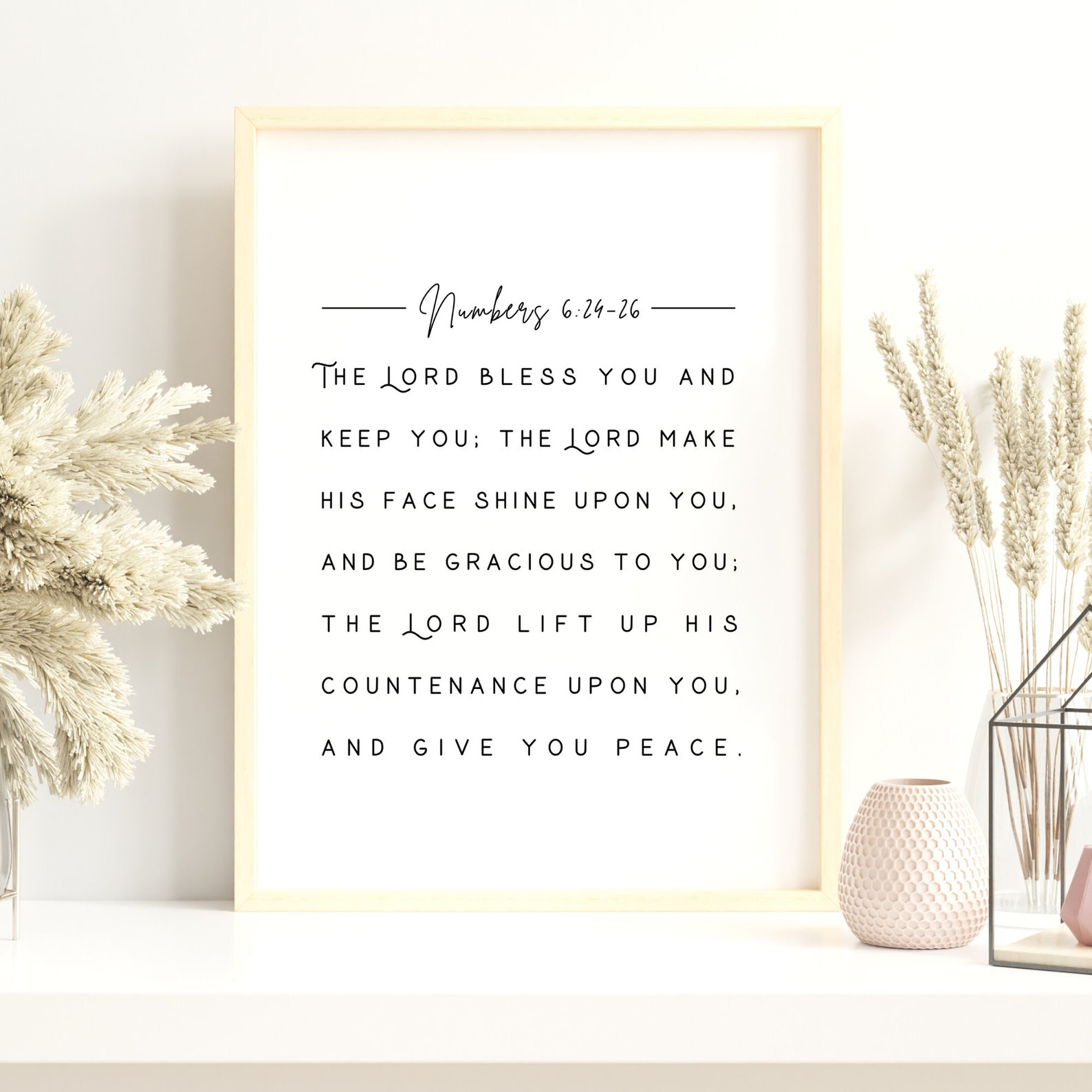 May the Lord Bless You and Keep You NUMBERS 6:24-26 | Bible Verse ...
