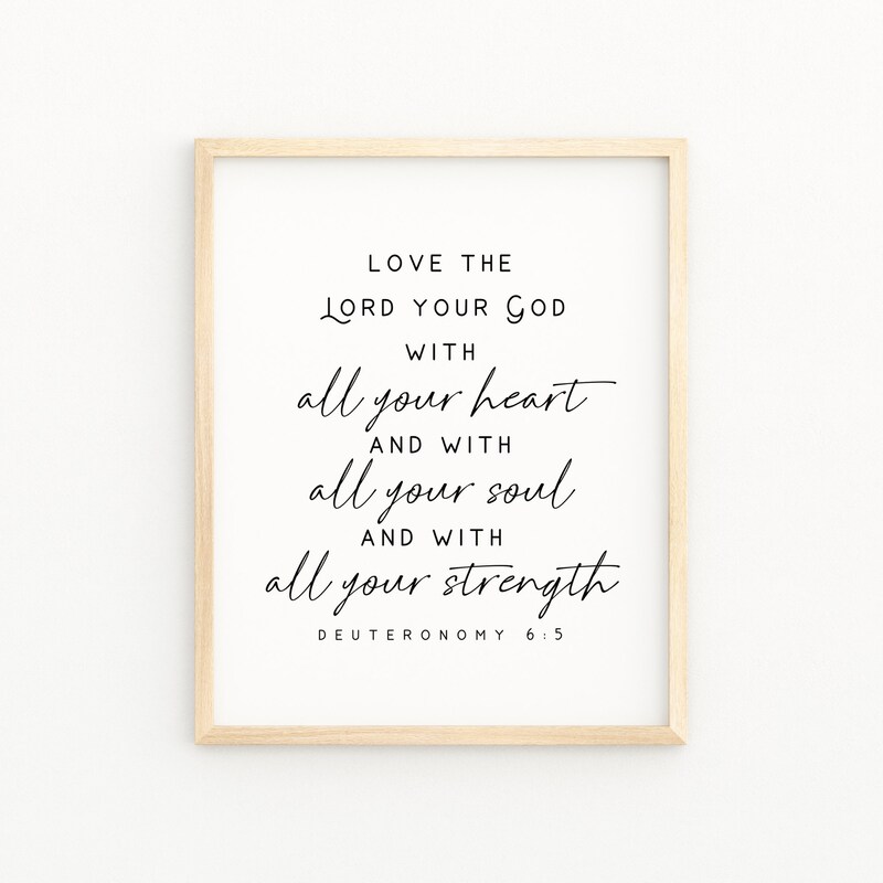 The Lord Your God - Etsy