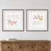 PSALM 106:1 Christian Wall Decor Set of 2 Bible Verse Printable Wall ...