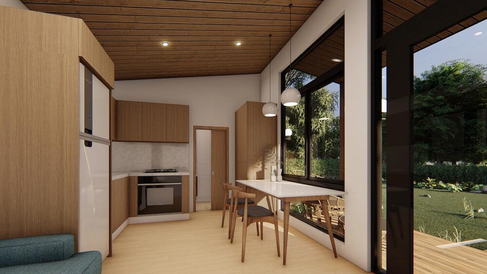 Tiny Studio Plans: 12x30 DIY Backyard ADU Tiny Home (digital Download ...