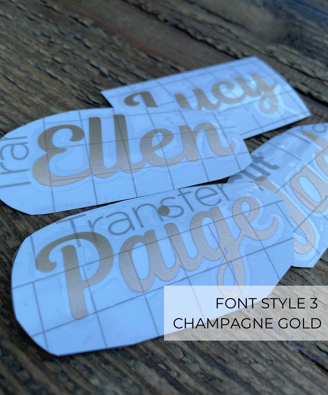 Personalized Vinyl Name Labels, for Wine Glasses, Champagne Flutes ...