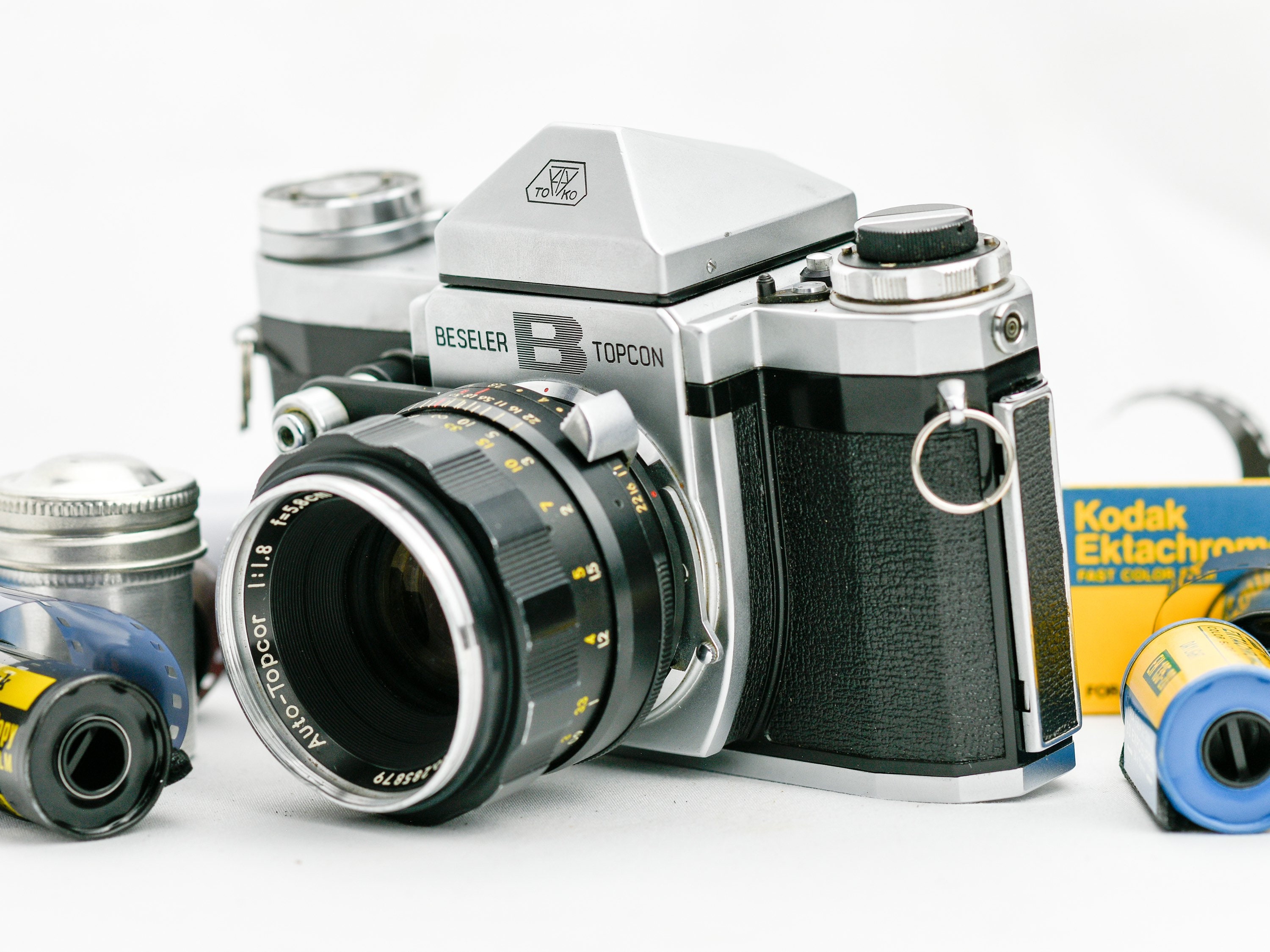 Vintage Beseler Topcon BT 35mm SLR Film Camera - Etsy