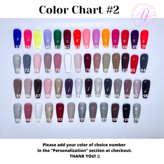 Nail Color Chart British Vogue's Ultimate Guide To Pink Nails — And