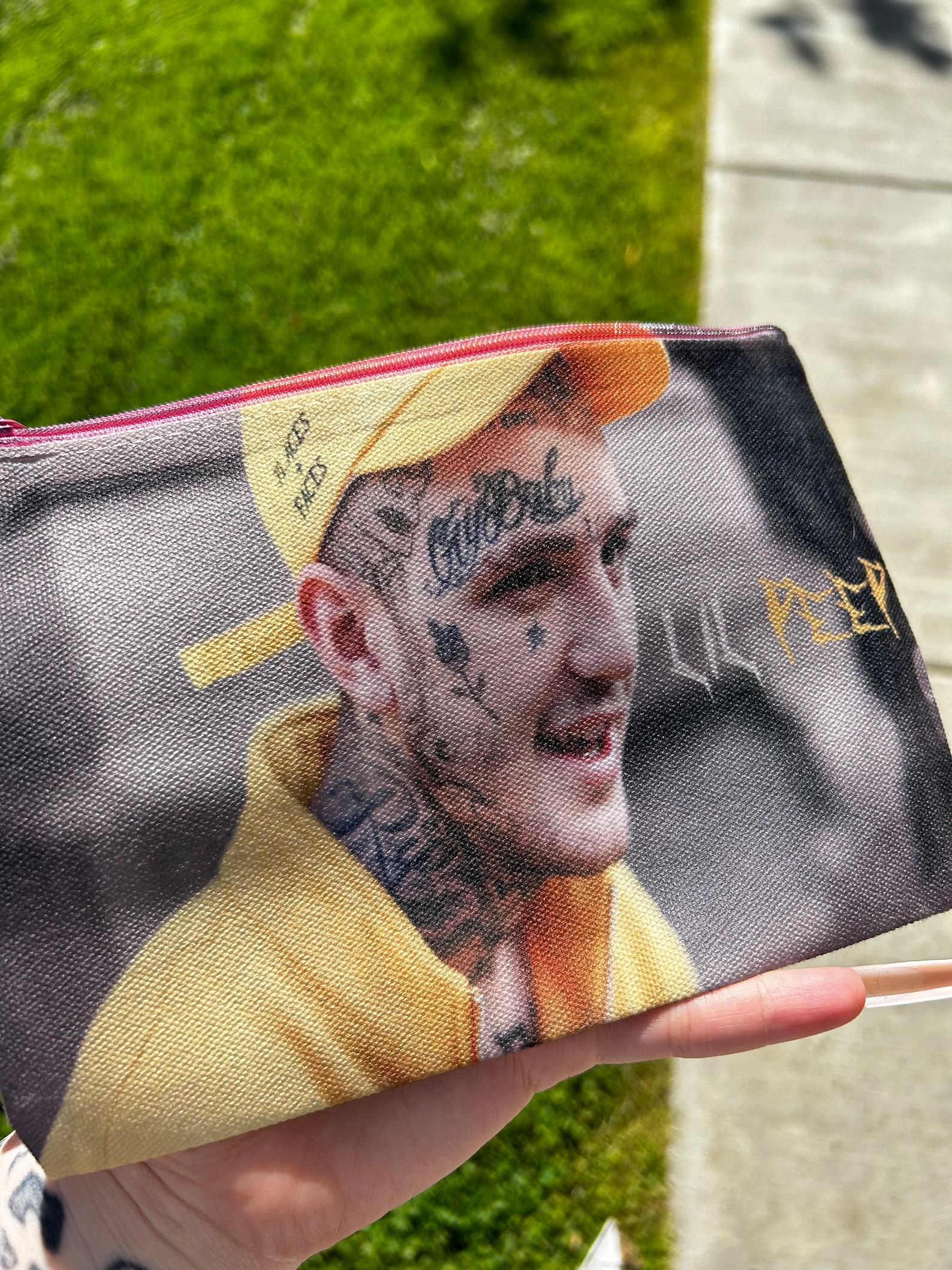 Lil Peep Makeup Bag - Etsy