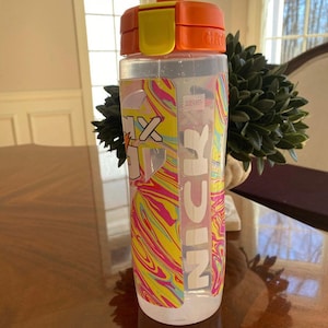 Custom Sports Gatorade Gx Bottle (white Vinyl) - Etsy