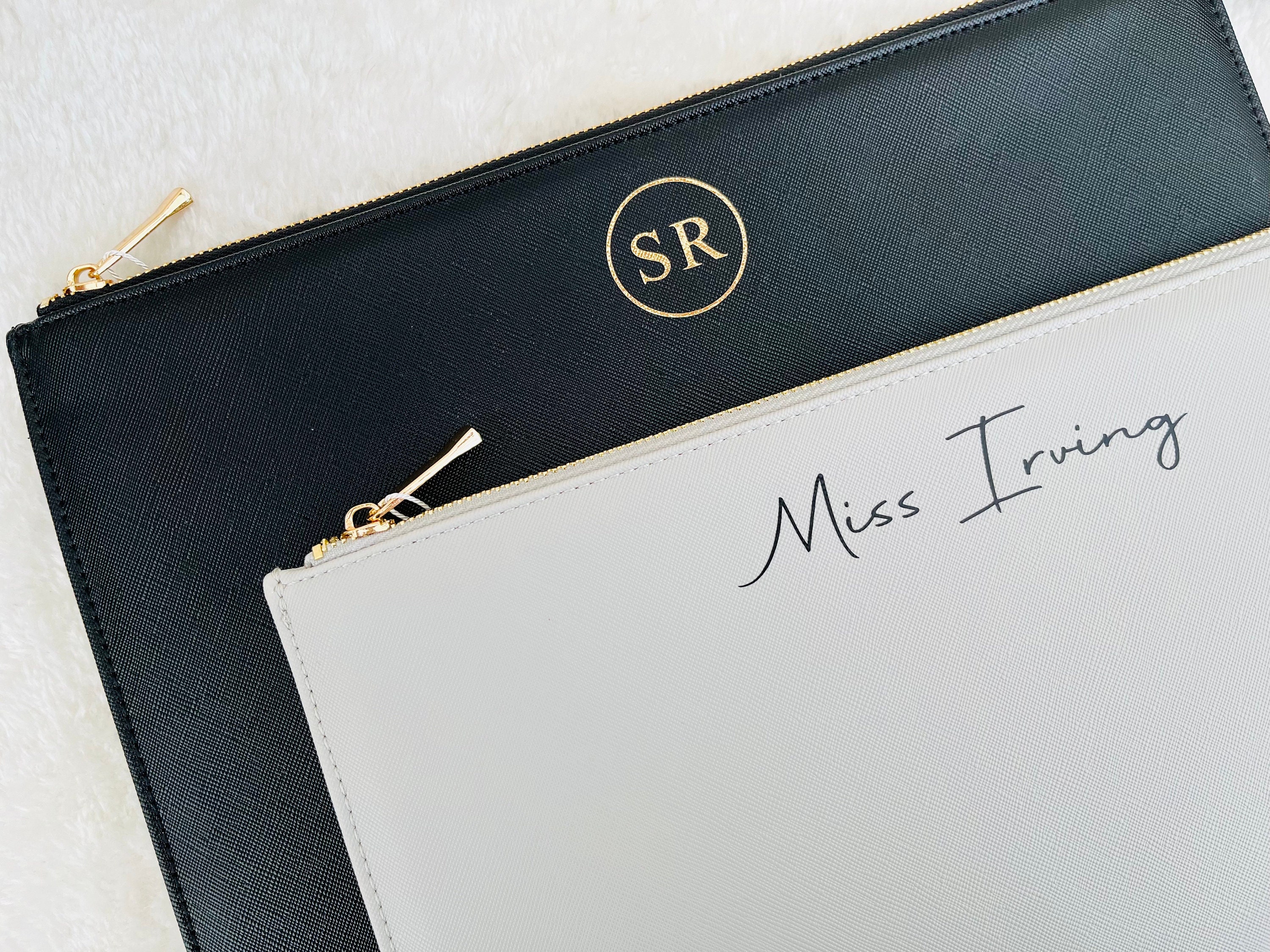 A4 SIZE Personalised Document Slip, Leather Travel Document Holder ...
