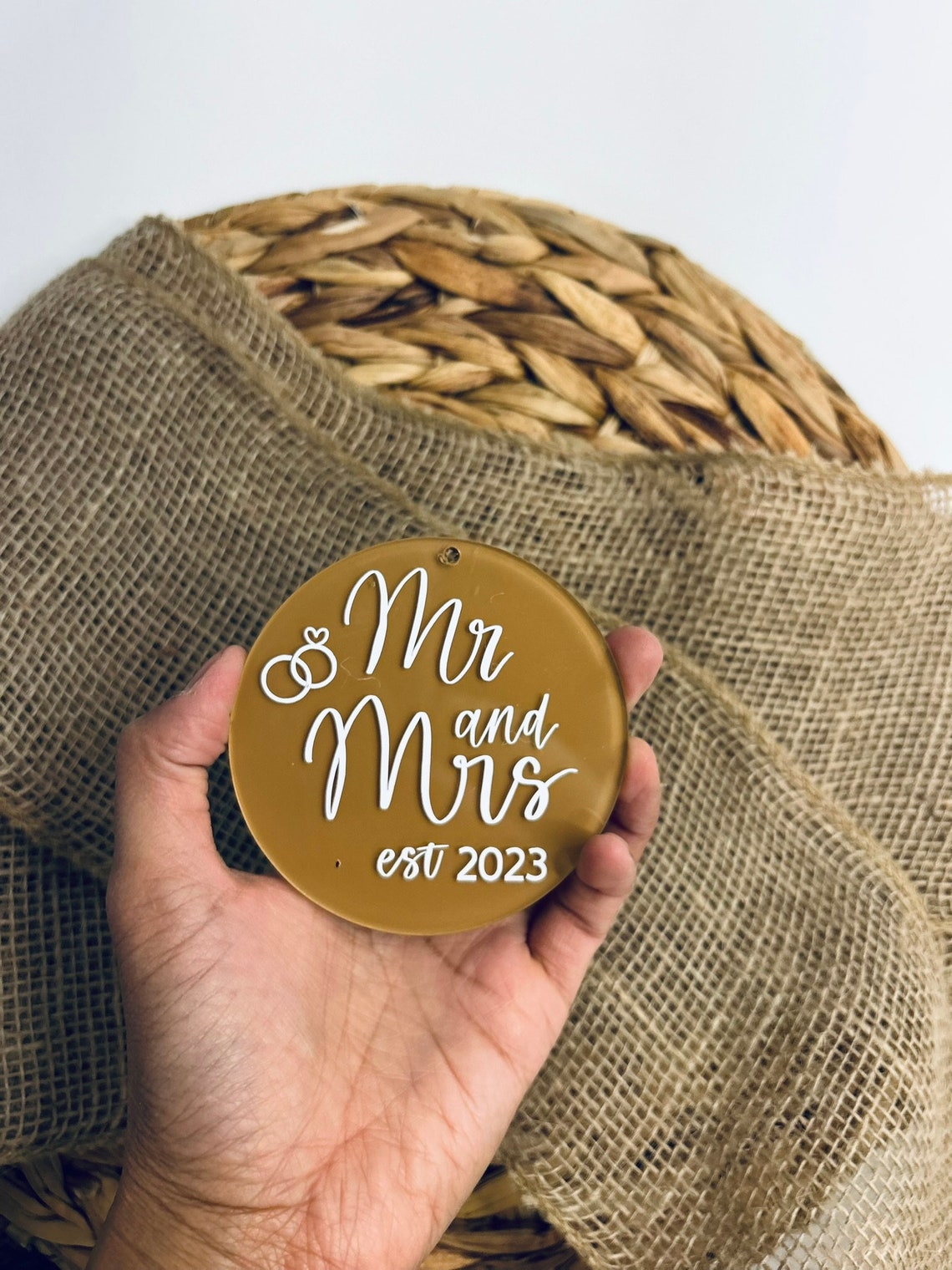 Mrs and Mrs First Christmas Ornament for Just Married Couple - Etsy