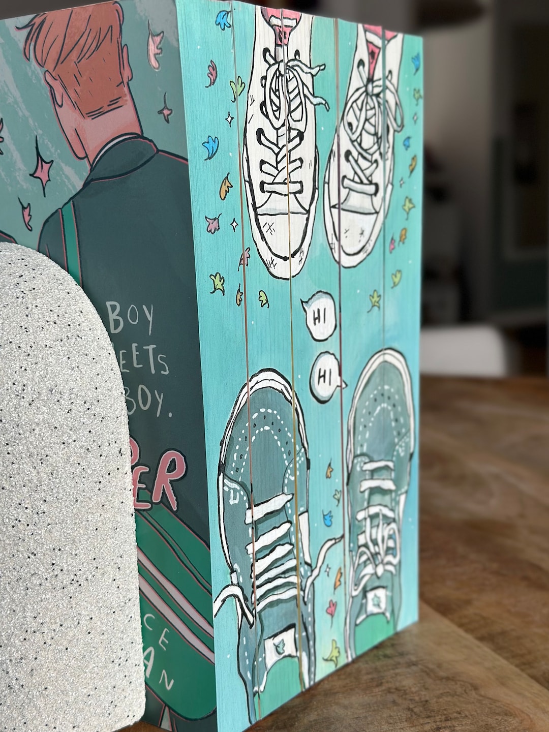 Heartstopper - Fore-edge Painting - Etsy