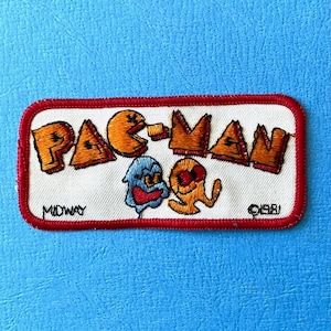 Vintage Pac-man Patch 1981 - Etsy