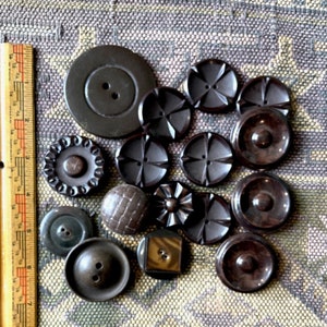 Vintage Garment Buttons, Lot of 53 - Etsy