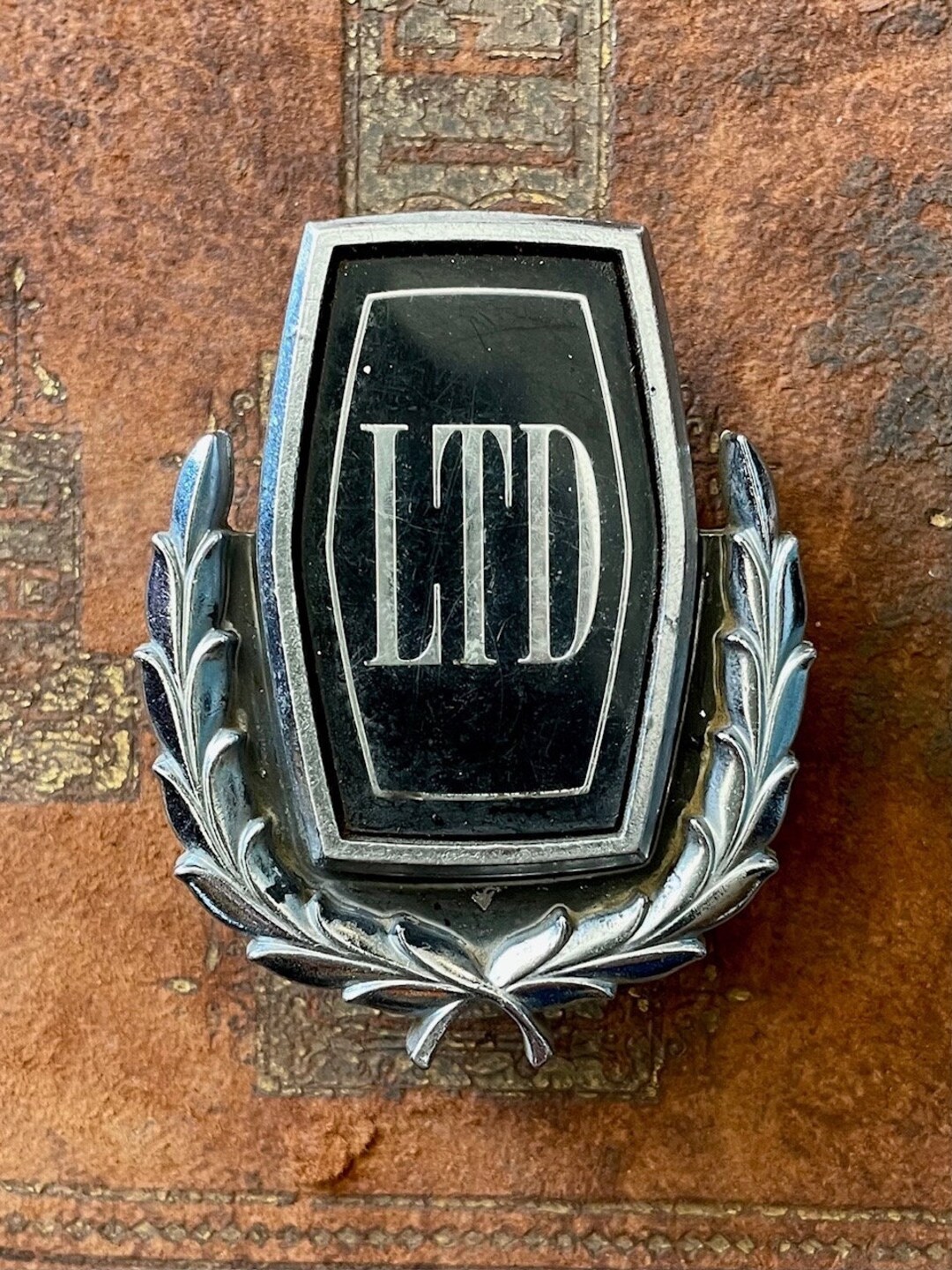 Vintage Ford LTD Car Emblem - Etsy
