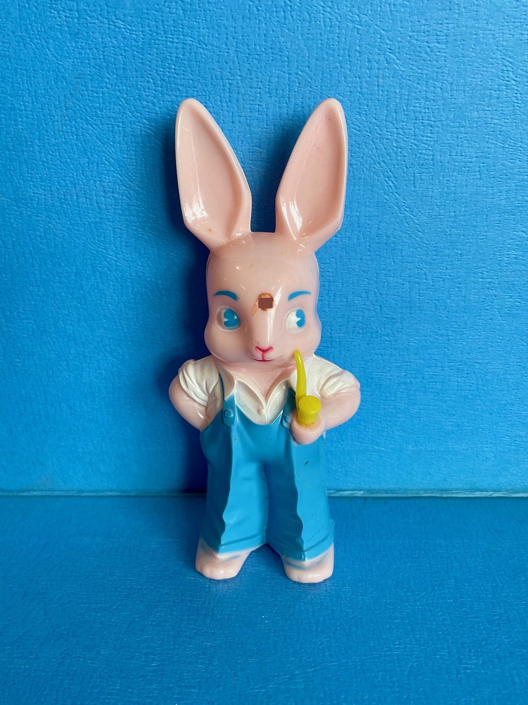 Vintage Knickerbocker Plastic Toy Bunny Rattle - Etsy