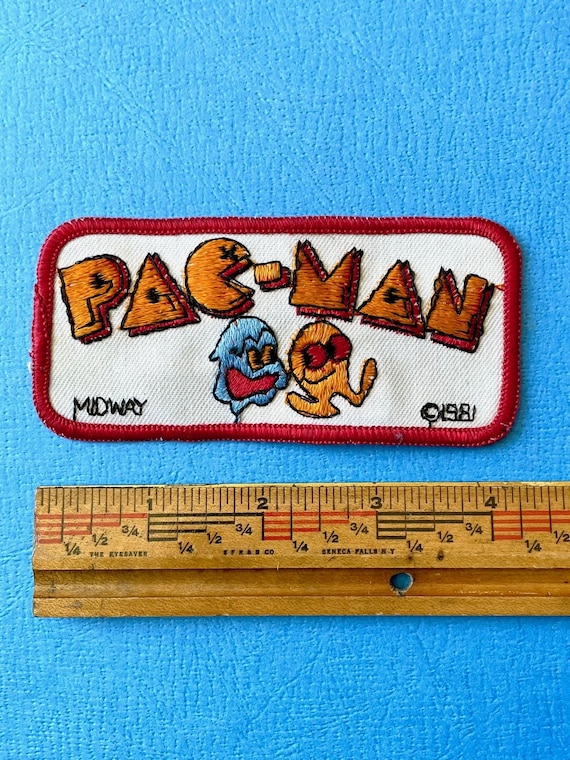Vintage Pac-Man patch 1981 - Gem