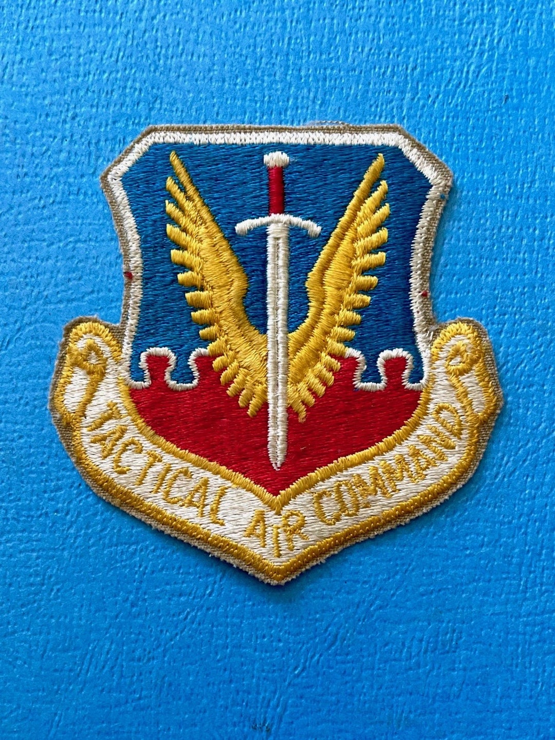 Vintage Tactical Air Command Patch - Etsy