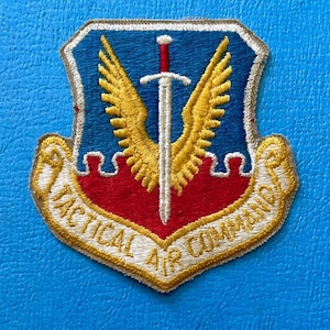 Vintage Tactical Air Command Patch - Etsy