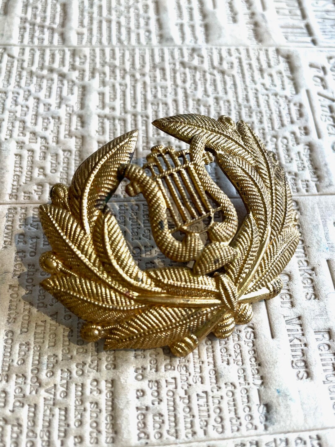 Vintage Metal Band Badge - Etsy