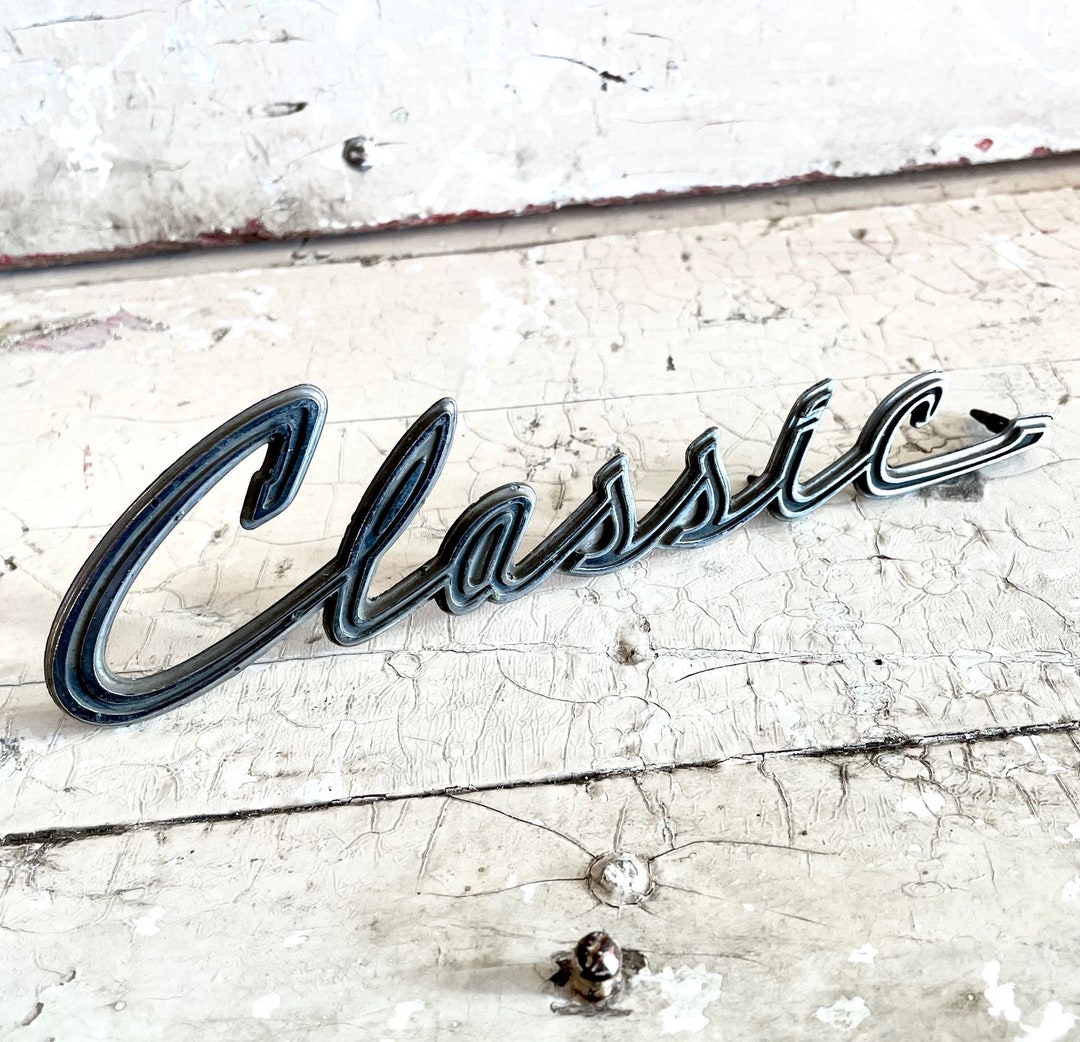 Vintage Rambler Classic Car Emblem - Etsy