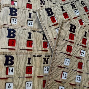 Vintage Bingo Hall Cards, Lot of 12. - Etsy