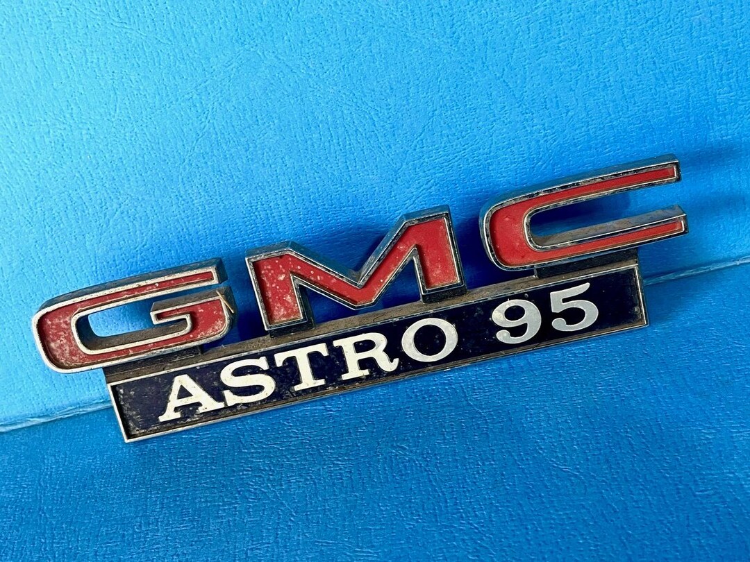 Vintage Chevy GMC Astro 95 Car Emblem. - Etsy