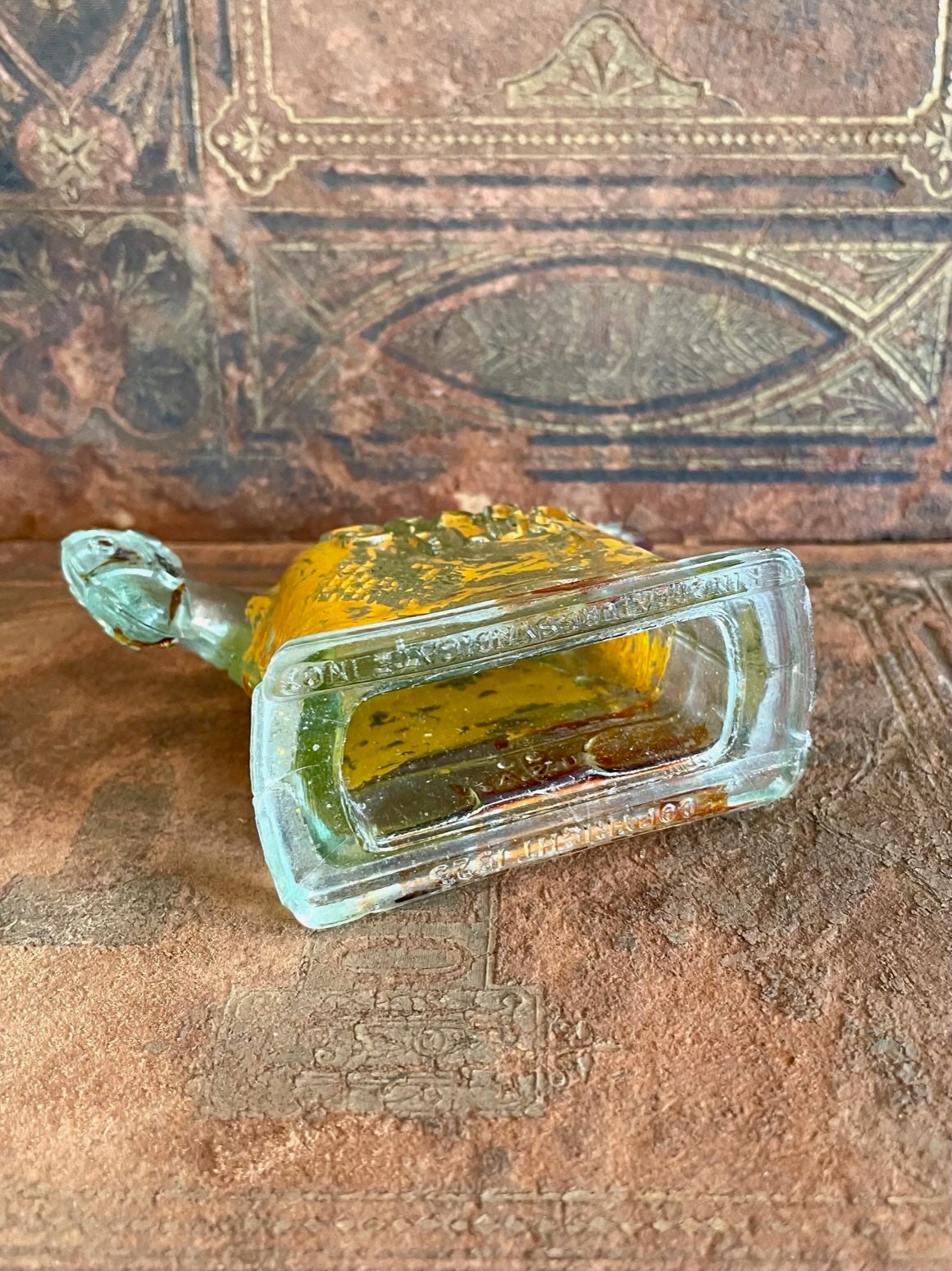 Vintage Barney Google Spark Plug Glass Horse Candy Holder King Feature ...