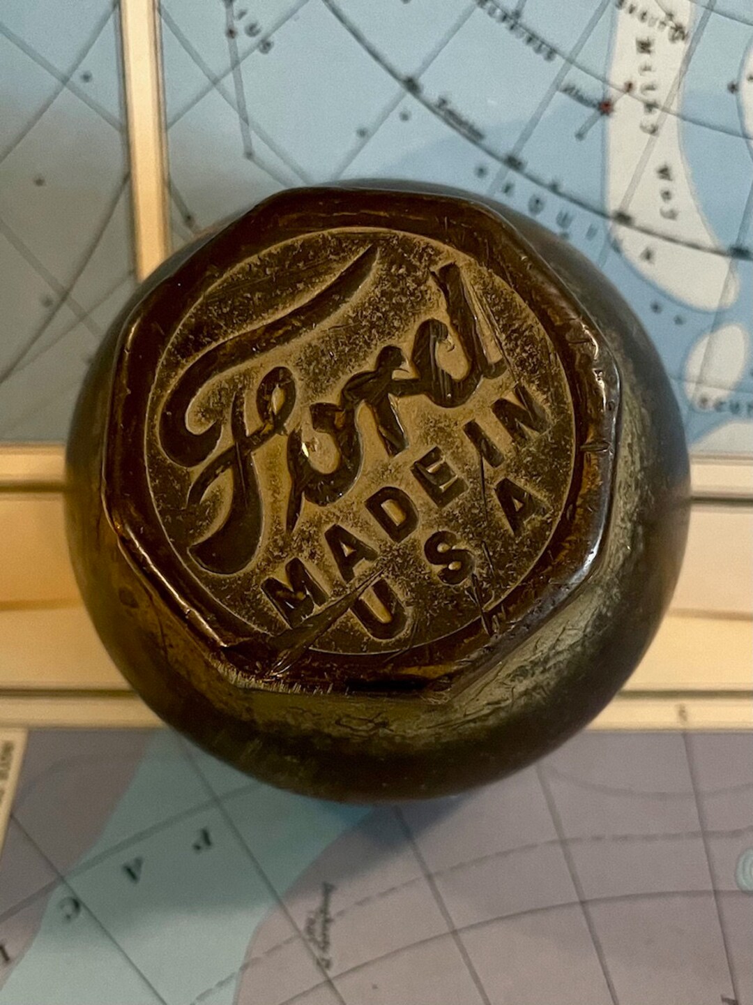 Vintage Ford Model T Era Brass Threaded Grease Cap - Etsy